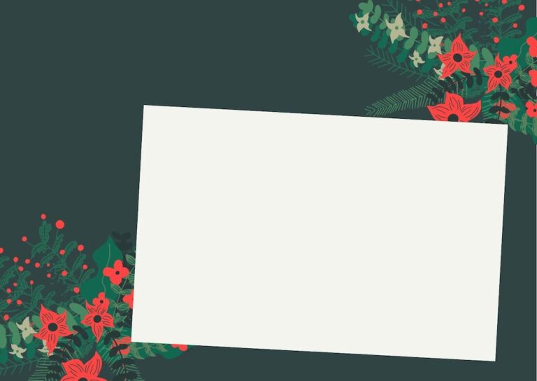 Julekort – ideer til at lave dine egne og gratis skabeloner til download